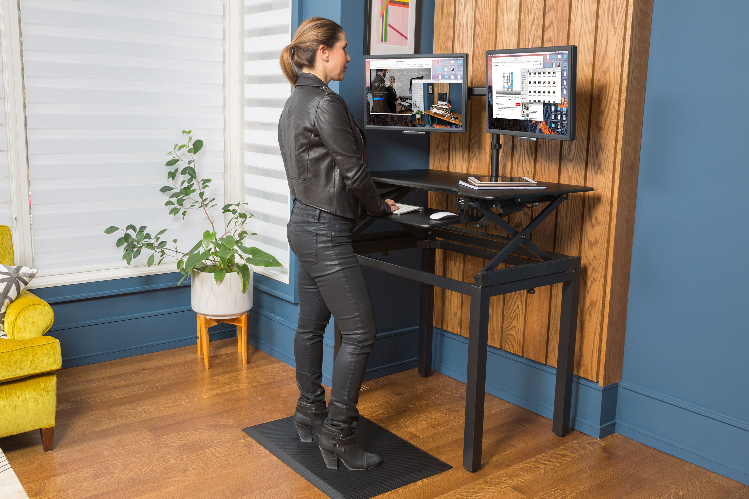 "Is Standing Better Than Sitting At A Desk?" - Rocelco