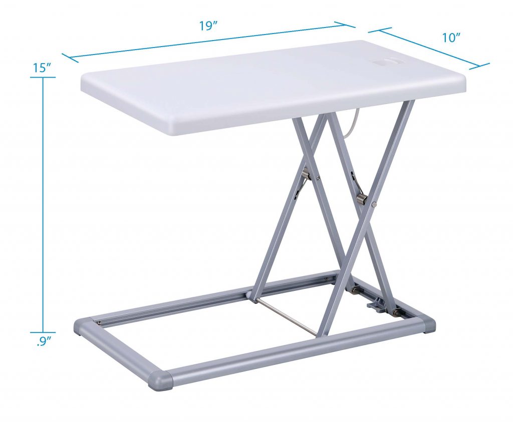 Rocelco PDRW - Portable Desk Riser - Rocelco