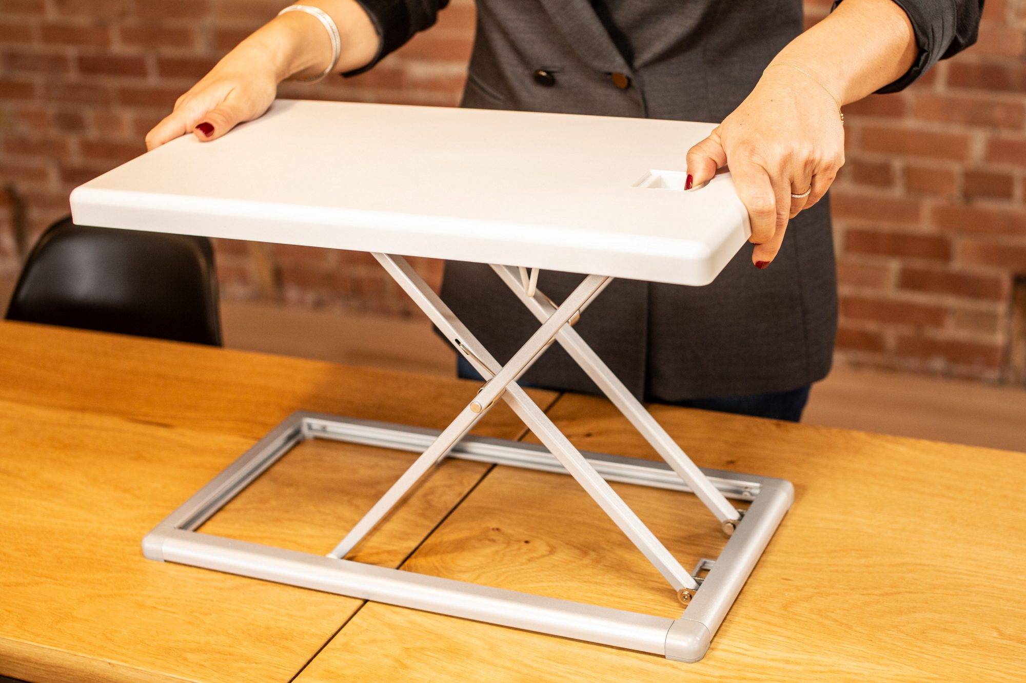 Rocelco PDRW - Portable Desk Riser - Rocelco