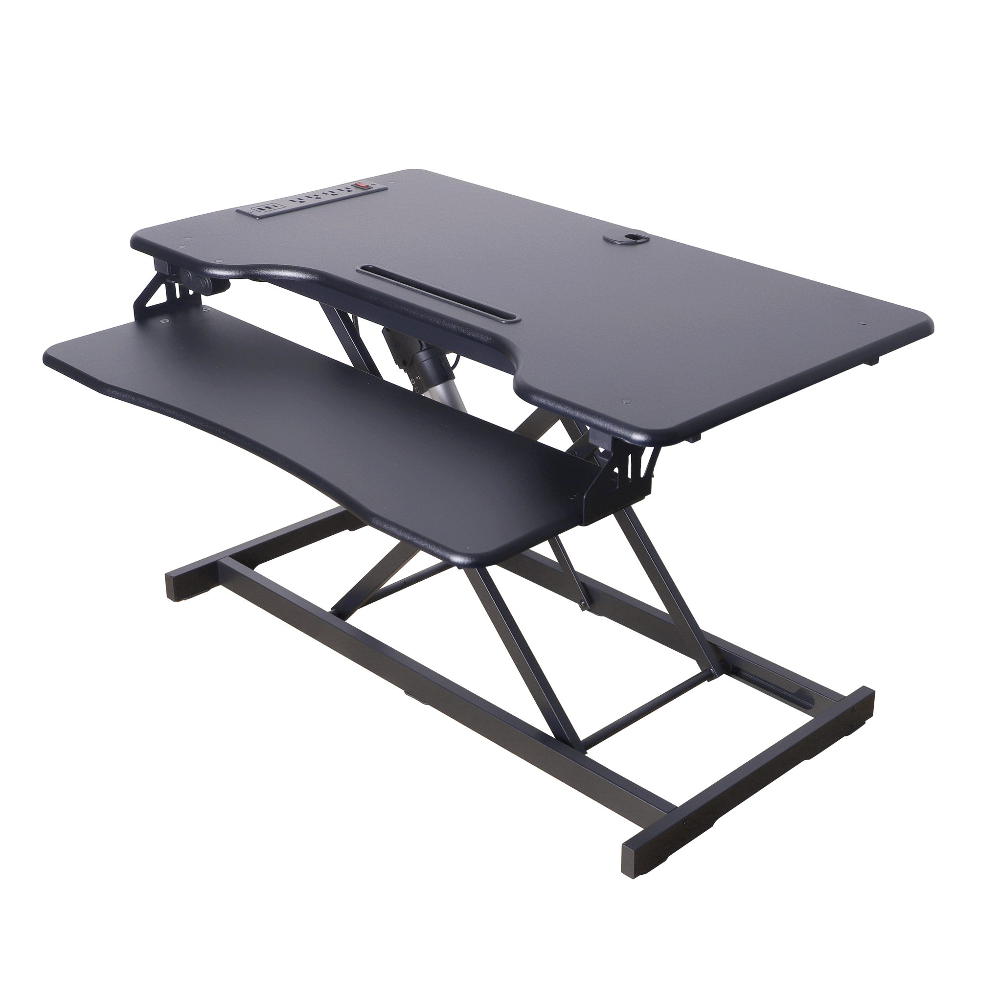 Rocelco EDR2B - Electric Desk Riser - Rocelco